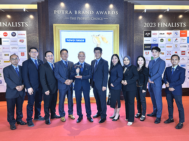 Toyo Tires Malaysia Secures Prestigious Gold at Putra Brand Awards - The Tyreman Magazine